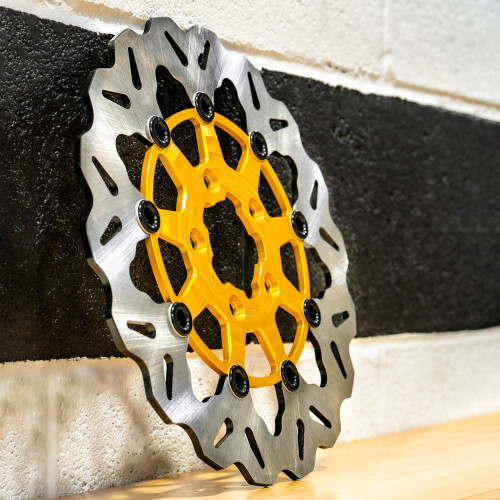 GBrakes Wave Rotor for Harley - Custom Design - DF835CW - Get Lowered ...
