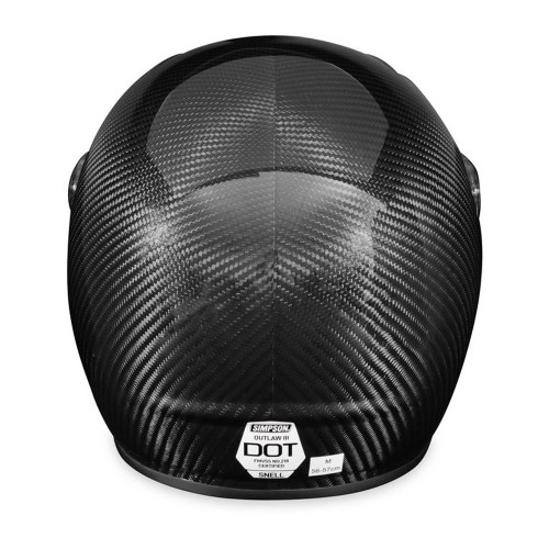 Simpson Outlaw Bandit 3 Helmet - Carbon Fiber - Get Lowered Cycles