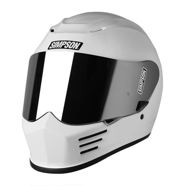 Simpson Speed Bandit Motorcycle Helmet - Matte Black - SPBL3 - Get ...