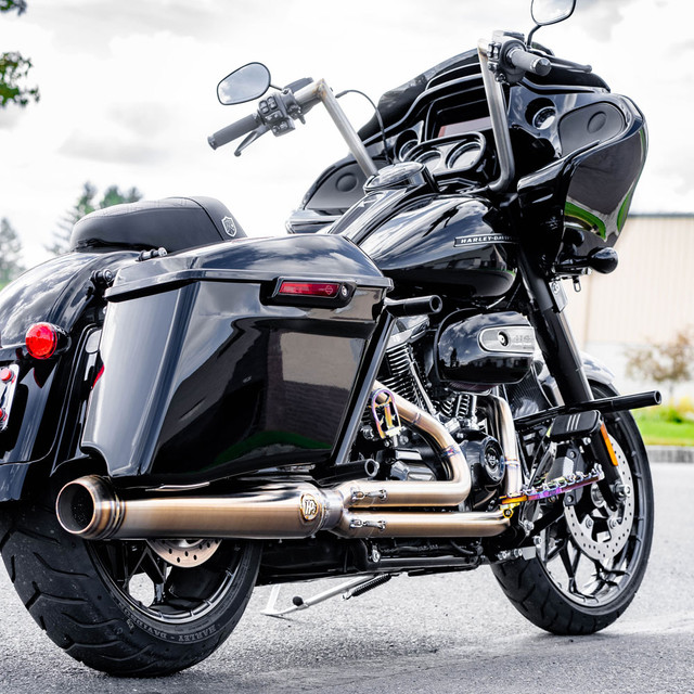Sawicki 2-1 Stainless Full Length Cannon Exhaust for 2017-2021 Harley ...