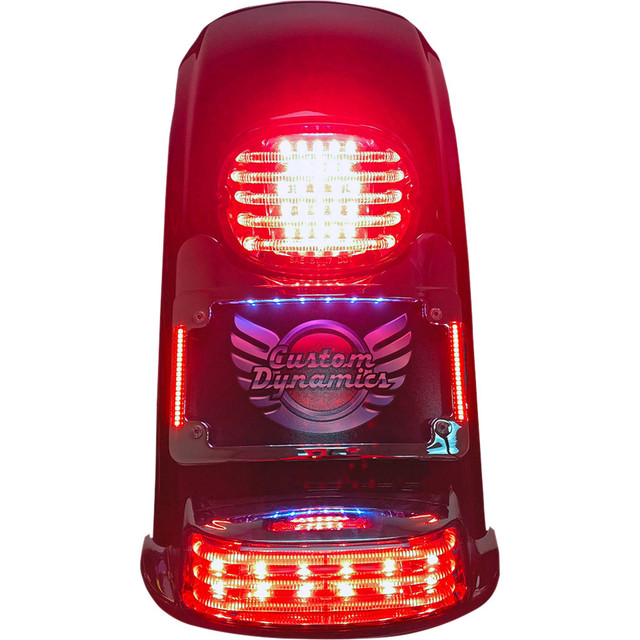Custom Dynamics Turn Signal Eliminator Kit W Led For 2009 2021 Harley