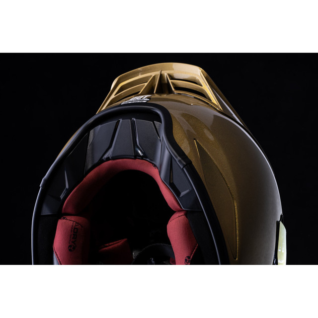 Icon Domain Cornelius Helmet - Gold - Get Lowered Cycles