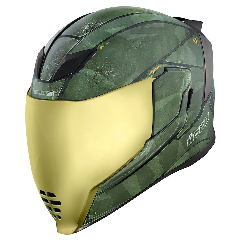 Icon Airflite Force RST Red Motorcycle Face Shield - 0130-0998 - Get ...