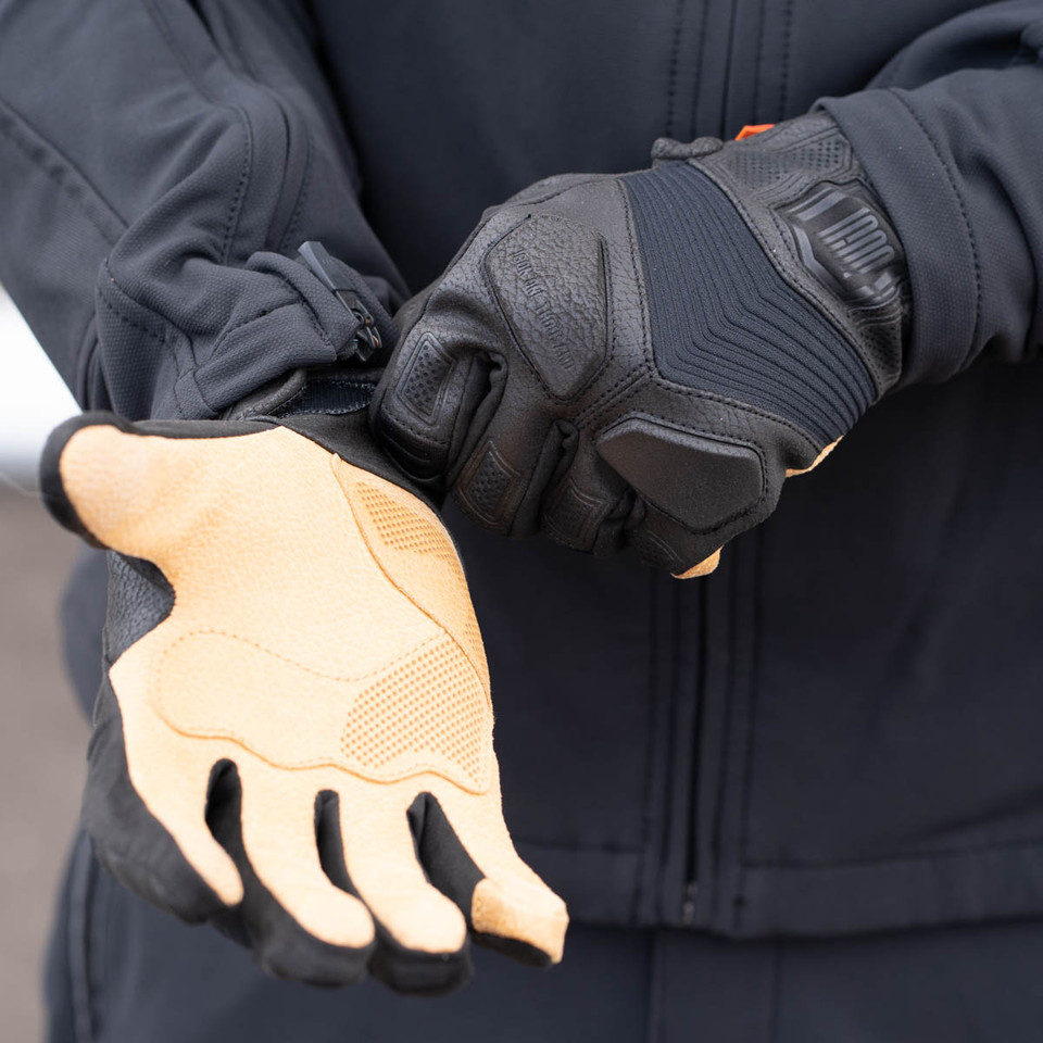 Icon 1000 Nightbreed Motorcycle Gloves - Get Lowered Cycles