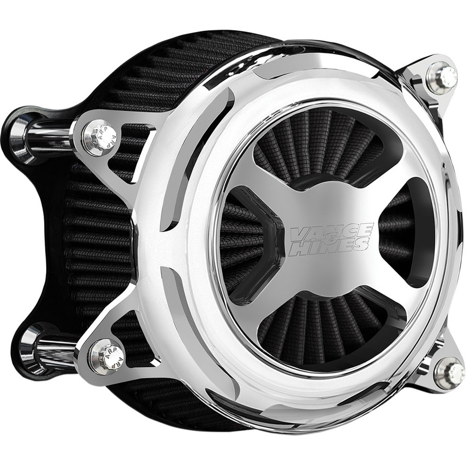 Vance & Hines VO2 X Air Intake for 2008-2016 Harley Touring - Chrome ...