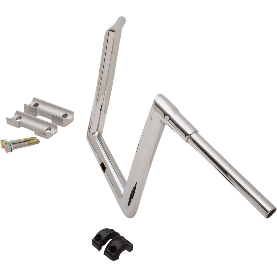 Todds Cycle 1-1/4" Strip Chrome Handlebars for Springer - 0601-2799 ...