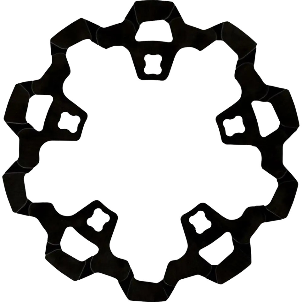Lyndall Bow-Tie Cut 9-Spoke Rotor for Harley Models - Black - 4102-1133 ...