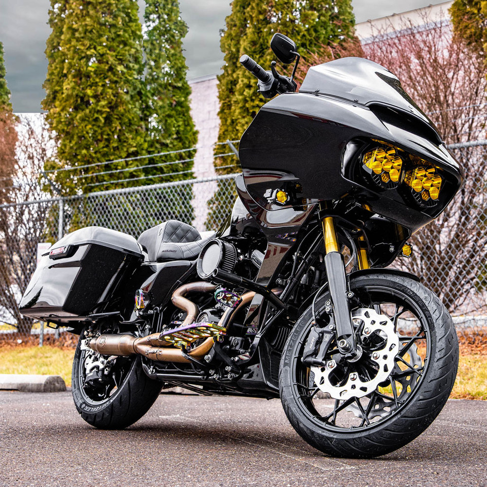 Galfer Oversize Wave Lug Mount Rotor Wraith Kit for 2015-2023 Harley ...