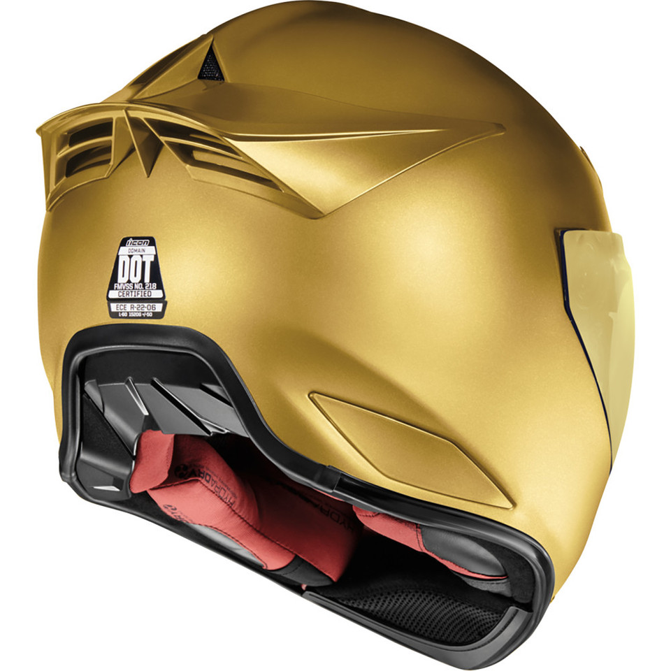 Icon Domain Cornelius Helmet - Gold - Get Lowered Cycles