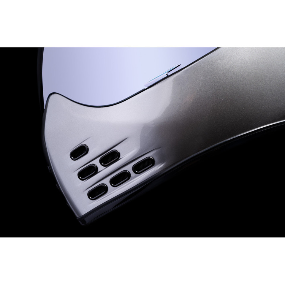Icon Domain Cornelius Helmet - Silver - Get Lowered Cycles
