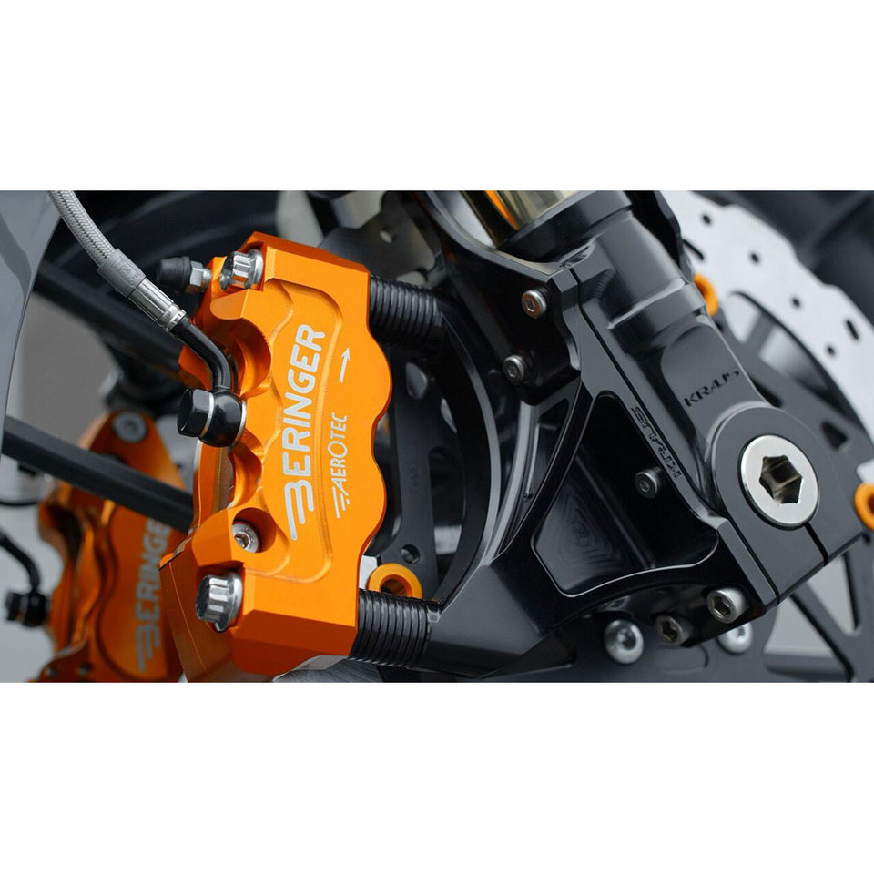 Kraus Radial Caliper Titanium Hardware Kit for Harley Models - UN-BR ...