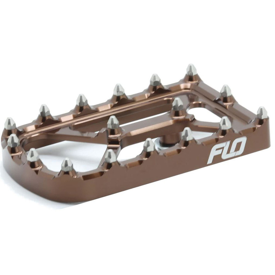 Flo Motorsports V5 Bagger Floor Boards for Harley Touring - Bronze ...