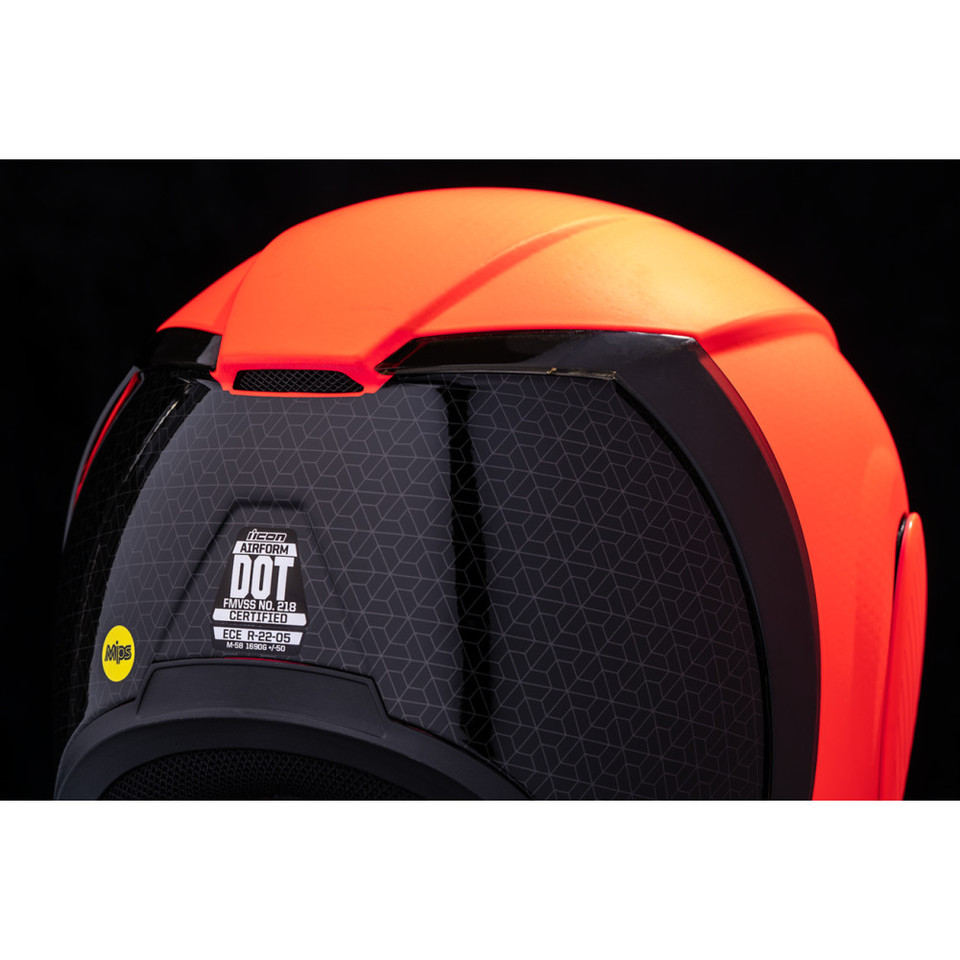 Icon Airform Counterstrike Red Helmet - Get Lowered Cycles