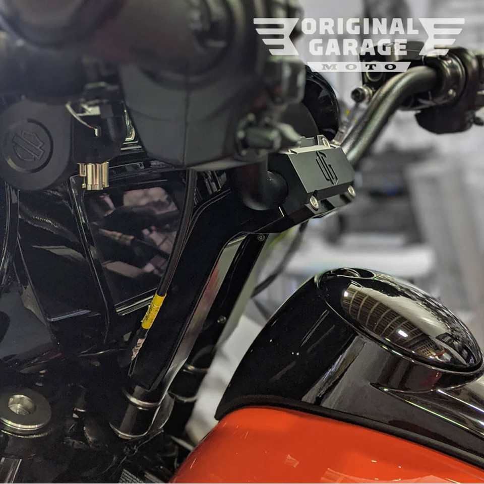 Original Garage OG Pull Back Plate for Harley Touring - Get Lowered Cycles