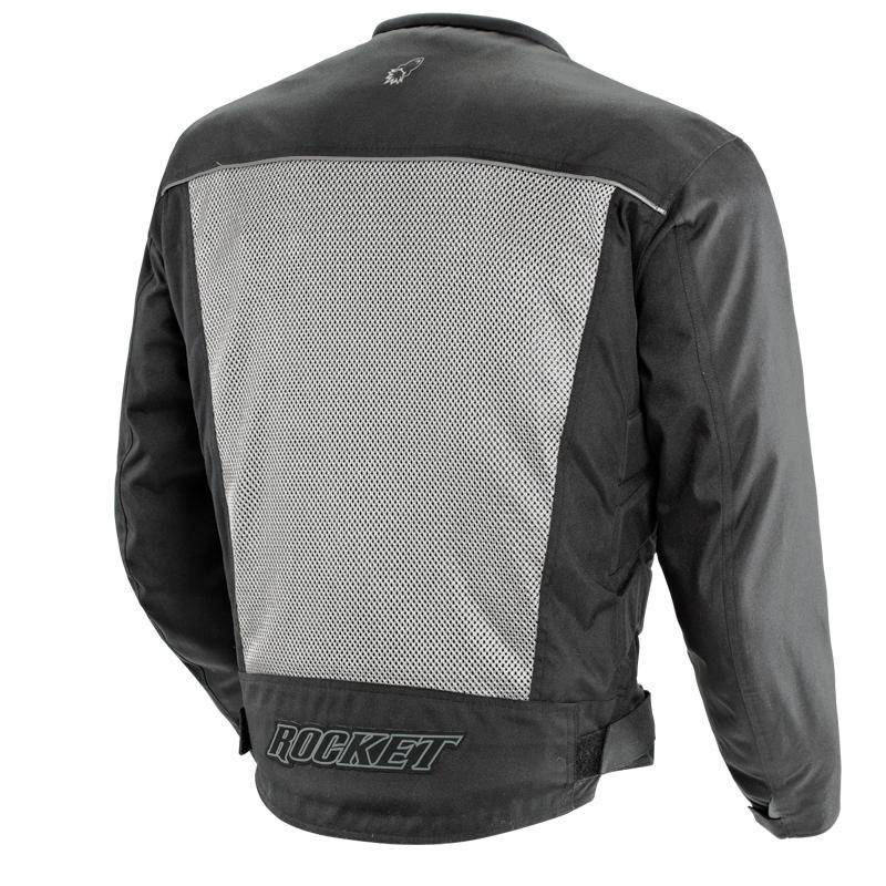 Joe Rocket Velocity Gray/Black Mesh Motorcycle Jacket - 1254-0603 - Get ...