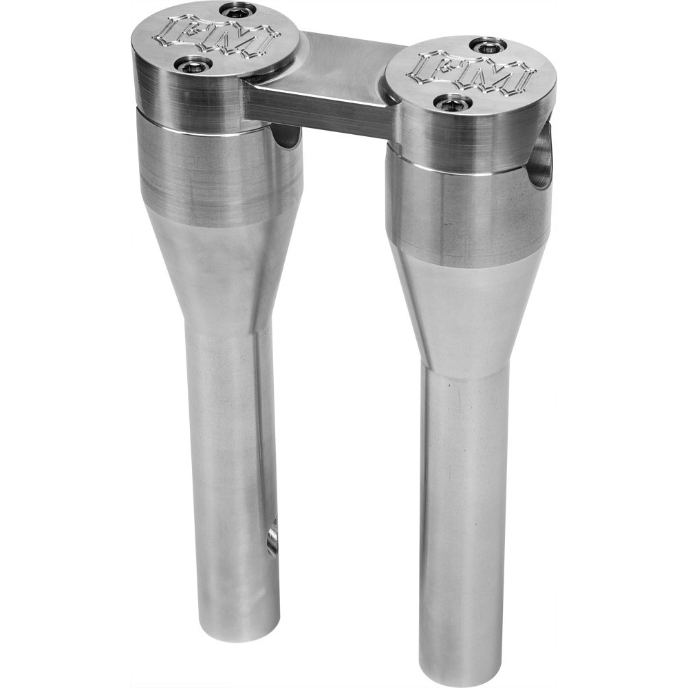 Forbidden Motorcycles 9" Raw Risers - 825-05000 - Get Lowered Cycles