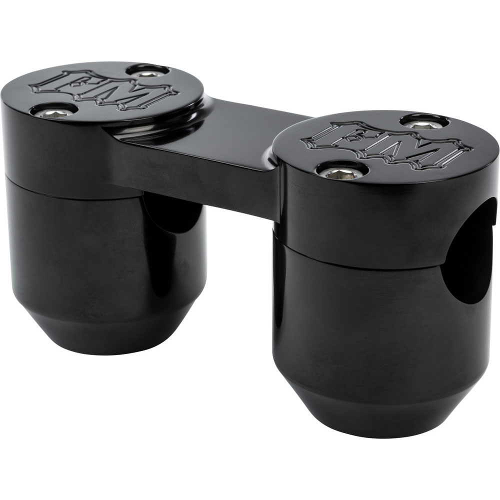 Forbidden Motorcycles 2" Black Risers - 825-05031 - Get Lowered Cycles