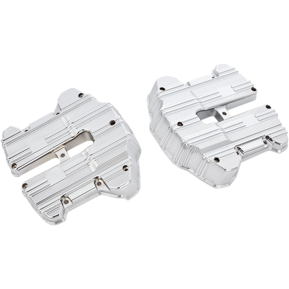 Arlen Ness 10-Gauge Rocker Box Covers for 2017-2024 Harley M8 - Chrome ...