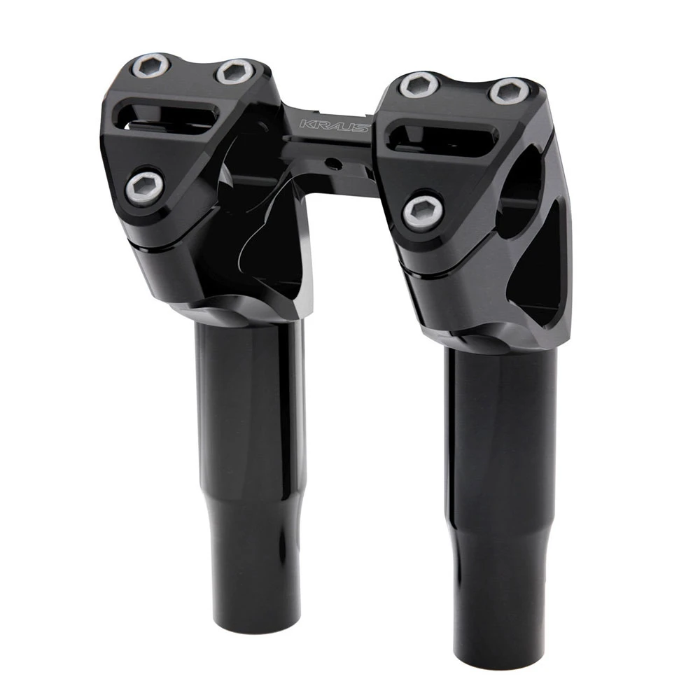Kraus Workman Kickback Risers for Harley - Get Lowered Cycles