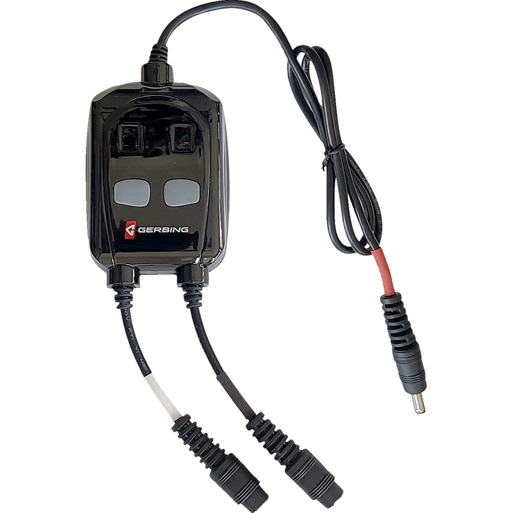 Gerbing Heated Clothing Accessory - 12V Portable Dual Zone Controller ...