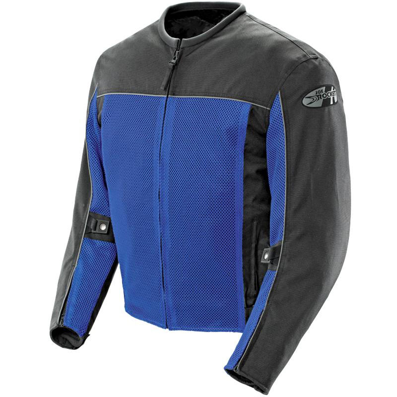 Joe Rocket Velocity Blue/Black Mesh Motorcycle Jacket - 1254-0203 - Get ...