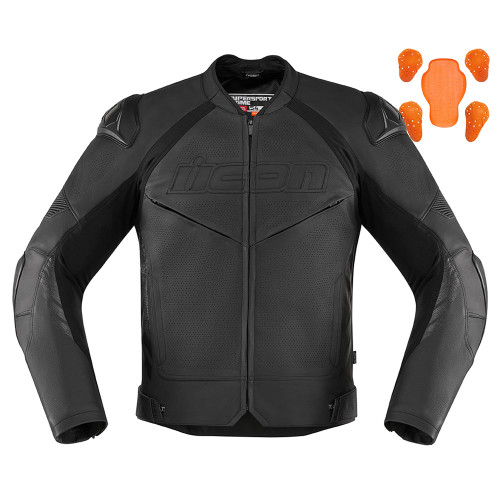 Icon Hypersport2 Prime Black Jacket