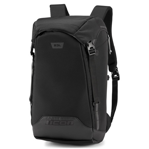 Icon Squad4 Black Motorcycle Backpack - 3517-0457 - Get Lowered Cycles