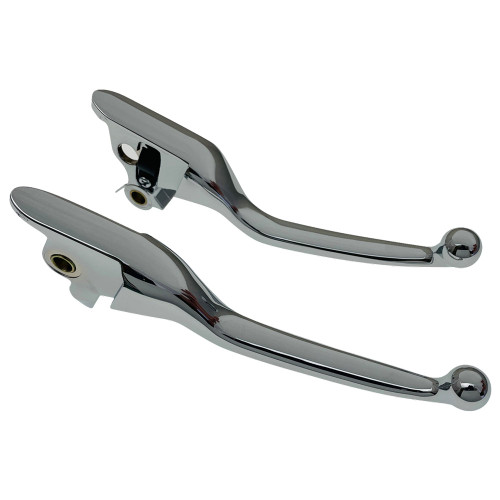 Drag Specialties Narrow Hand Levers for 1996-2017 Harley Big Twin ...