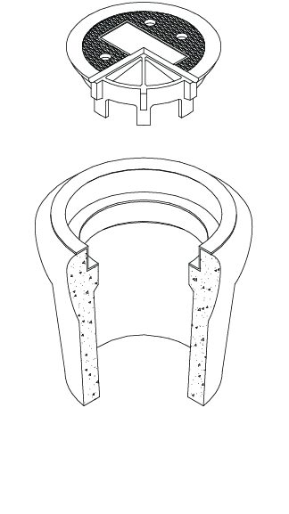 Concrete Test Well with Cast Iron Cover - Alltec LLC - ShopAlltec.com