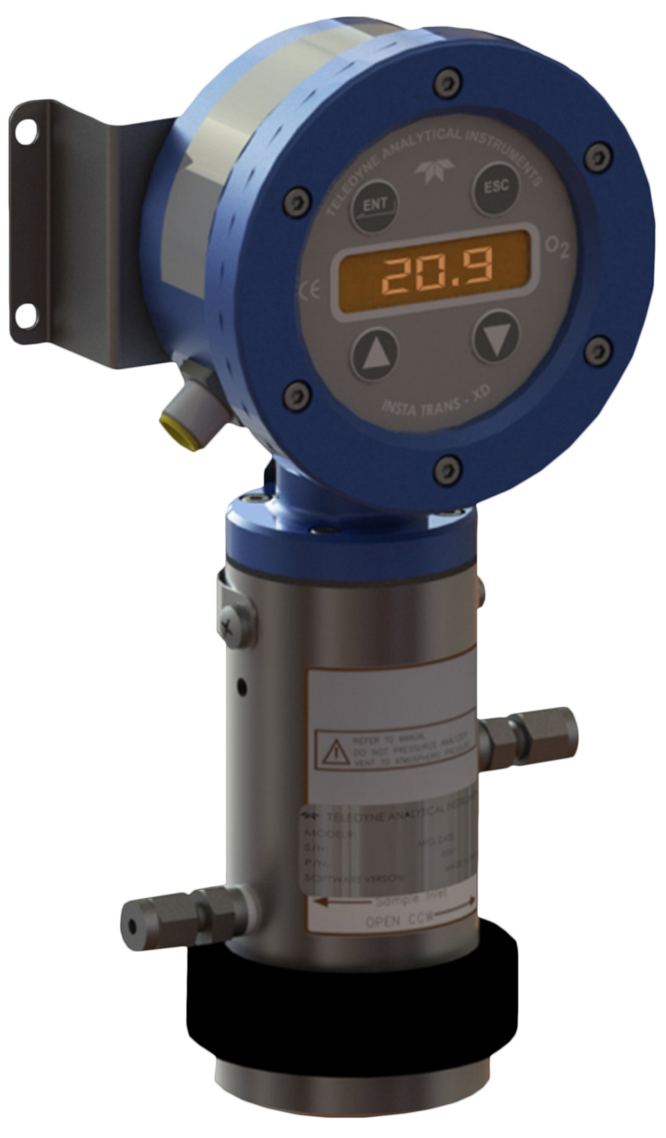 Teledyne Two-Wire Loop-Powered Oxygen Transmitter InstaTrans-XD