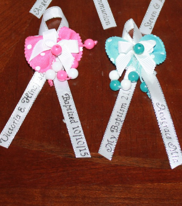 Personalized Elegant Corsage with Fancy Bow / Butterfly and Bead