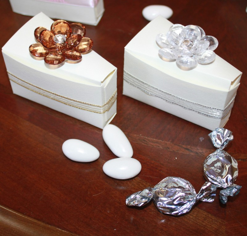 Fancy Candy Favor Box with Chocolate, Candy and Jordan Almonds