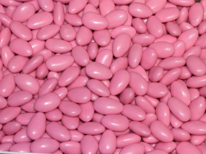 Super Fine Large, Flat Jordan Almonds - 1 LB