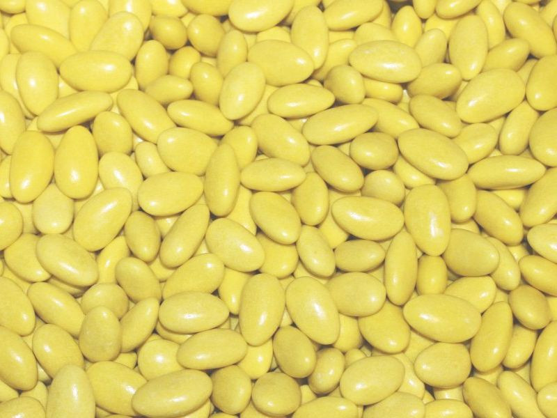 Super Fine Large, Flat Jordan Almonds - 1 LB