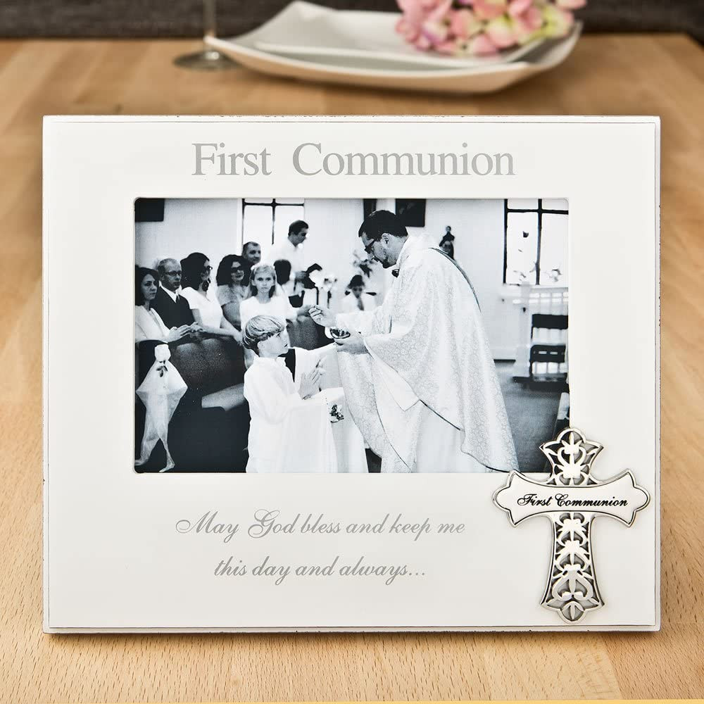 First Communion Picture Frames | Communion Cross Photo Frames Communion ...