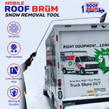 Mobile RoofBrum – 12-ft Snow Removal Broom for Trucks & RVs | Angel-Guard