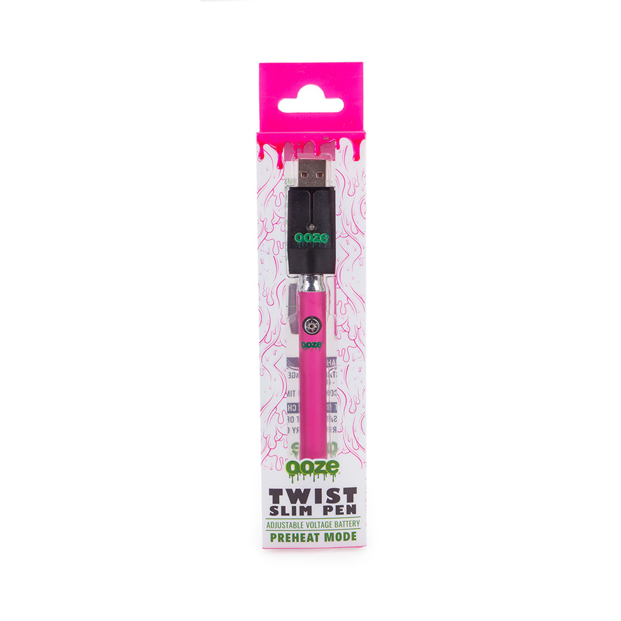 Ooze Slim Pen Twist Battery Wusb Charger 320mah Uns Wholesale