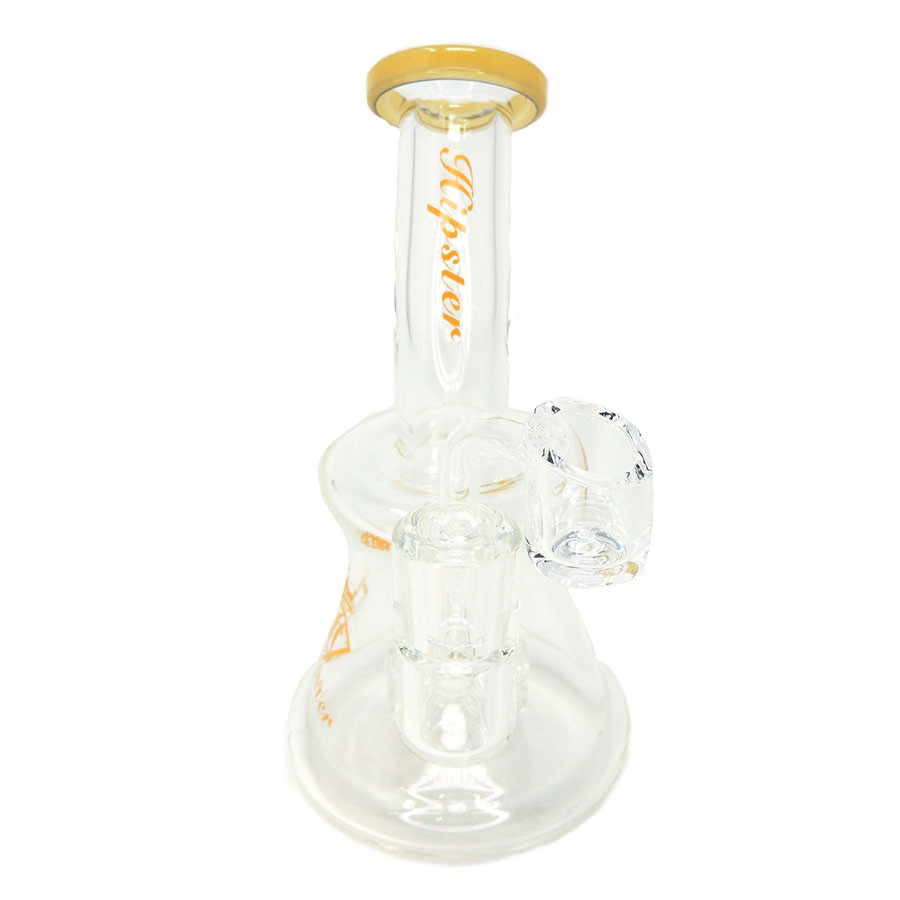6" Wide Body Banger Hanger with Slitted Perc Water Pipe | UNS Wholesale