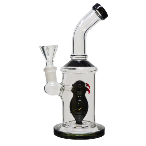8" Parrot Water Pipe - Assorted | UNS Wholesale
