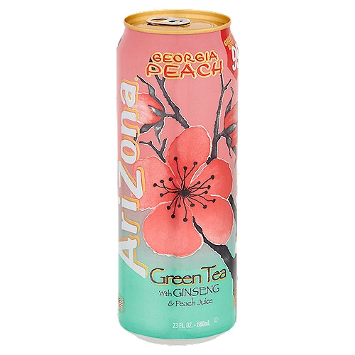 Arizona Tea Can Safe - Green Tea w/ Peach Juice | UNS Wholesale