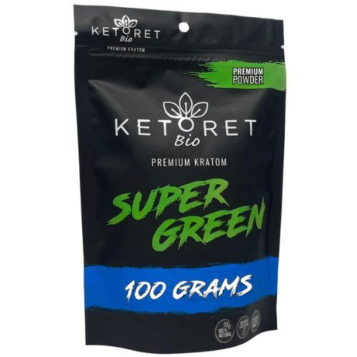 Ketoret Kratom Powder - Super Green 100g | UNS Wholesale