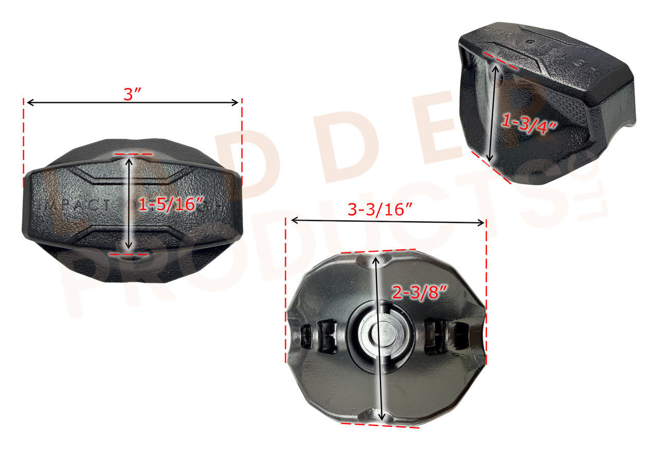 Gorilla Multi-Position Rail Lock Replacement (Twist Lock) GLMPXA-TL
