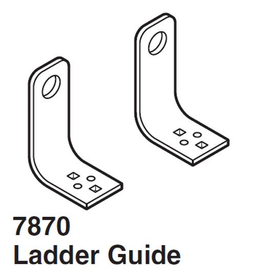 Weather Guard Quick Clamp Ladder Guide (Pair) 7870