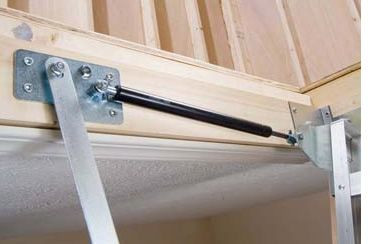 Werner Attic Ladder Standard Gas Cylinder Strut Kit 36-80 (1 Pair ...