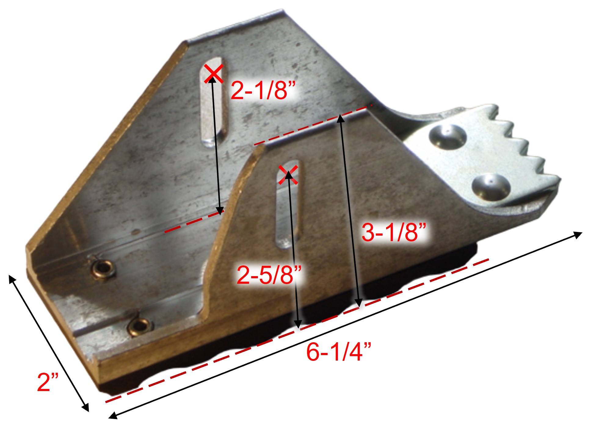Werner Extension Ladder Replacement Shoe Kit 26-5 | Ladder Products LLC