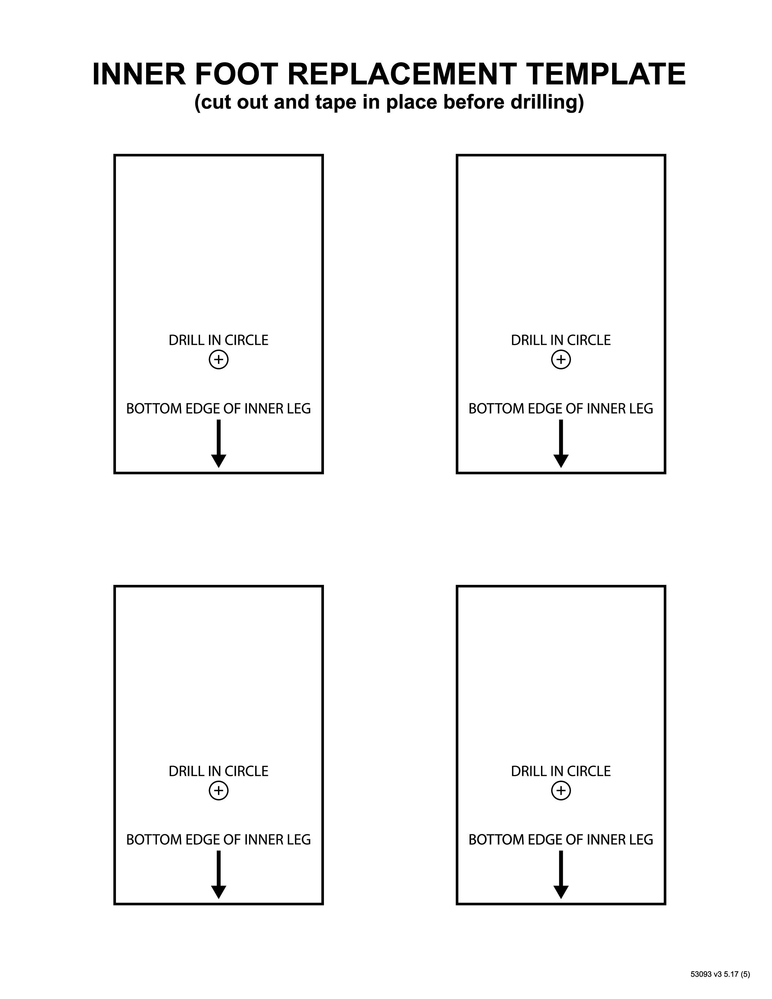 Little Giant Ladder Inner Feet Replacement Instructions - Ladder ...