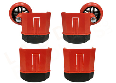 Little Giant Ladder Snap Foot Wheel Kit 31716 | Ladder Products LLC