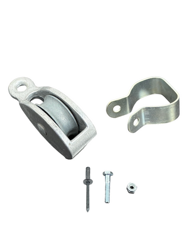 Universal D-Rung Extension Ladder Bracket and Pulley Kit | Ladder ...