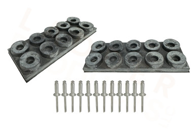 Bauer Foot Pad Kit (F74300) 2"x5" With Cups For Bauer 313 Series and ...