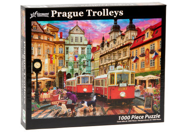 Prague Trolleys Jigsaw Puzzle - 1000 PC - VCC Retail